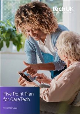 techUK launches The Five Point Plan for CareTech