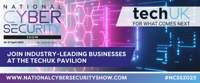 Join the techUK Pavilion at National Cyber Security Show 2023 in Birmingham